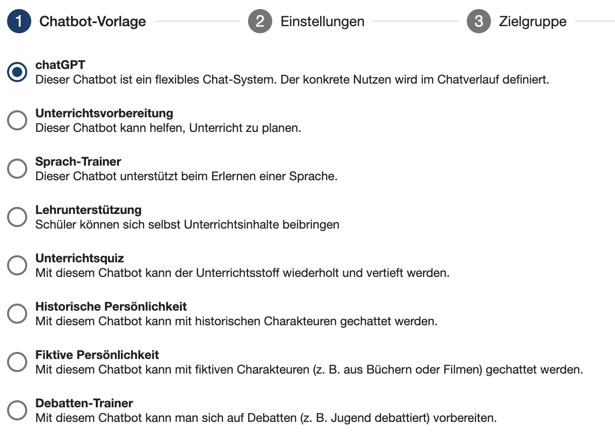 ChatGPT für Schulen - DieSchulApp